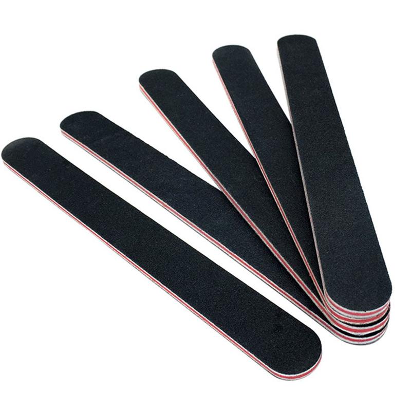10-Pack Classic Sandpaper Nail Files - 17.8cm