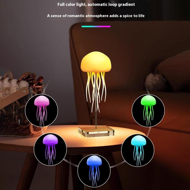 Jellyfish Sound-Activated Smart Mood Lamp / Sensor Night Light