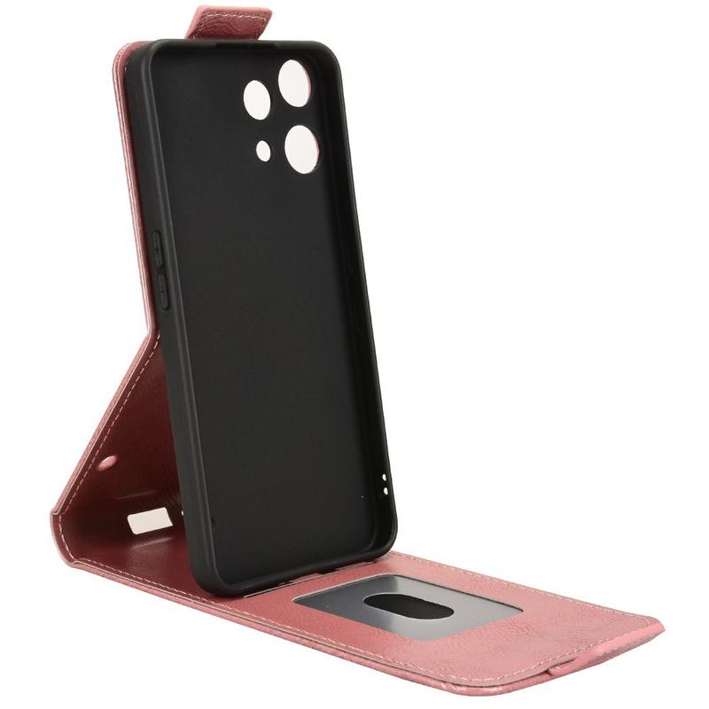 Nothing Phone (3a) Lite Vertical Flip Case with Stand - Rose Gold