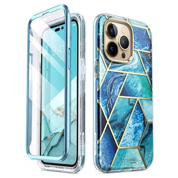 Supcase Cosmo iPhone 14 Pro Max Hibridna Maska - Plavi Mermer