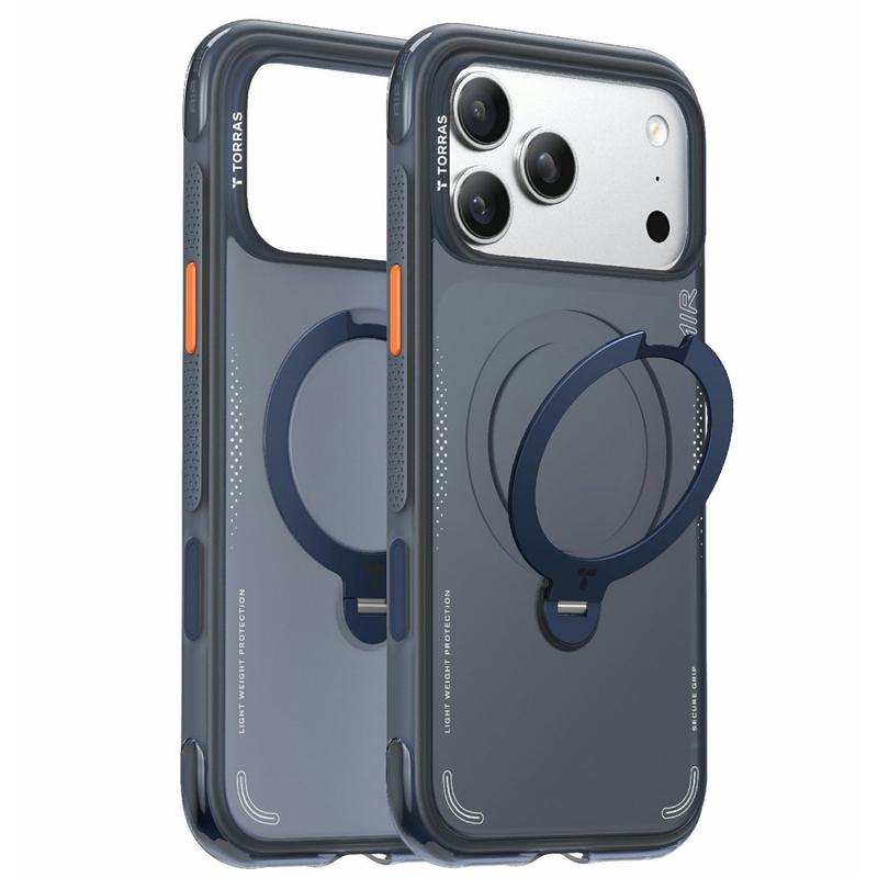iPhone 17 Pro Max Torras Ostand Q3 Air MagSafe Case - Midnight Blue
