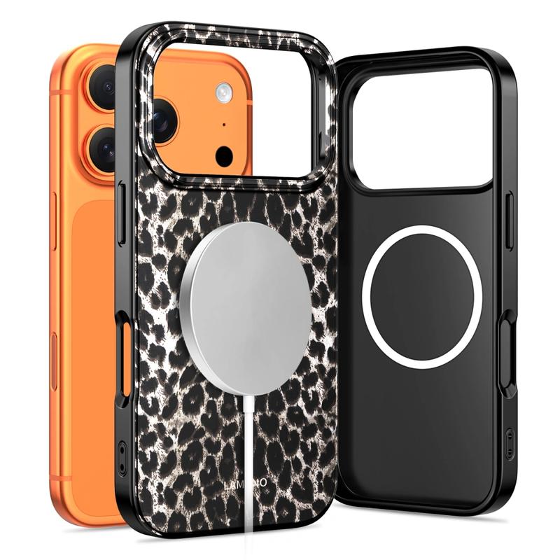 iPhone 17 Pro Tech-Protect Lamano MagSafe Case - Leopard