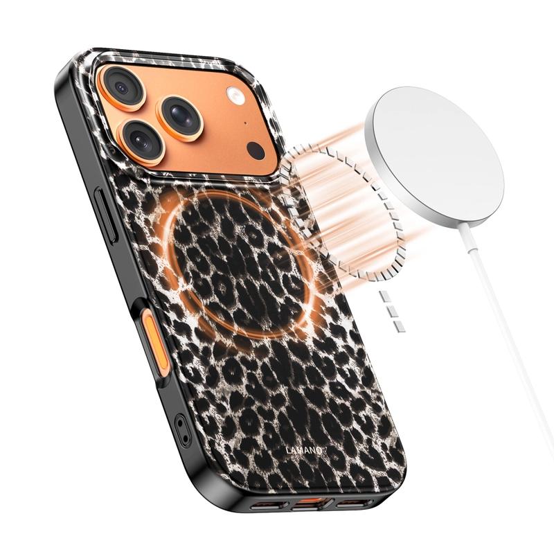 iPhone 17 Pro Tech-Protect Lamano MagSafe Case - Leopard