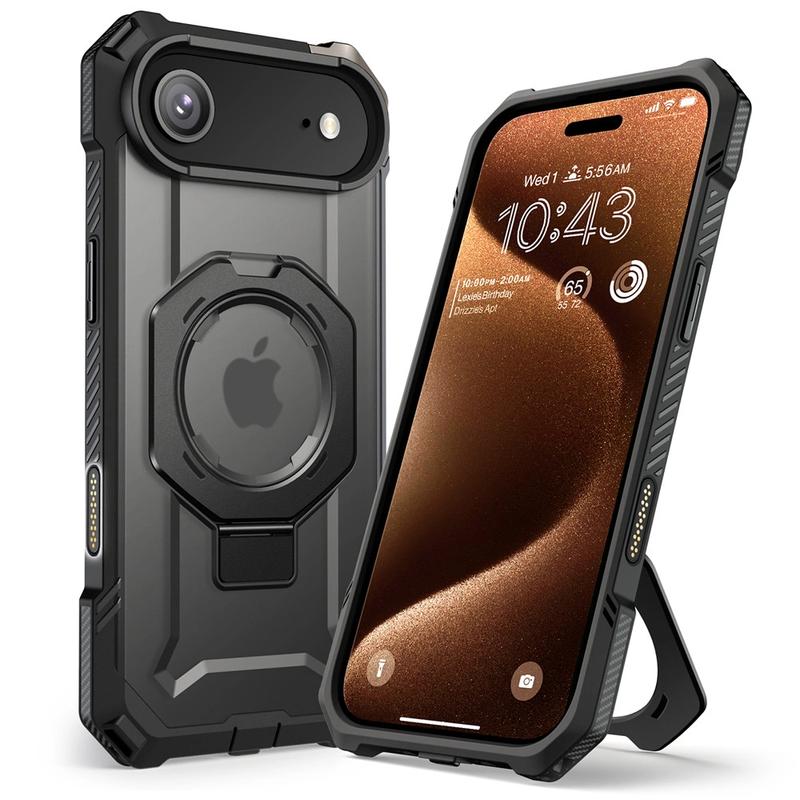 iPhone Air Supcase Unicorn Beetle Grip Mag MagSafe Case - Black